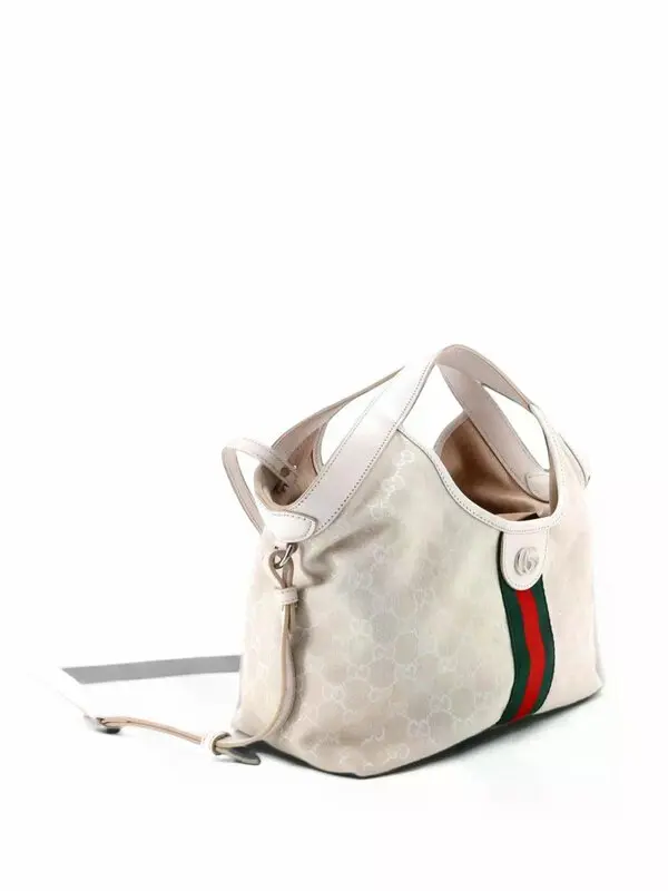 Gucci Giglio Gg Canvas Small Tote Bag