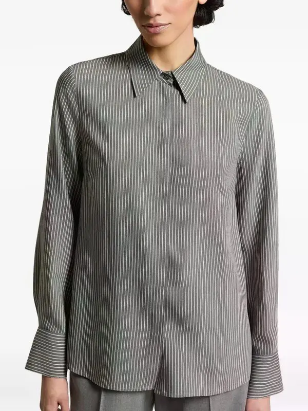 Peserico Vertical-stripe Shirt