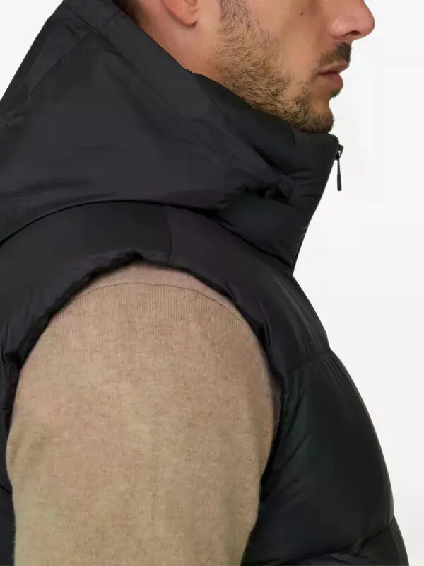 Boggi Milano Gilet In Goose Down Technical Fabric