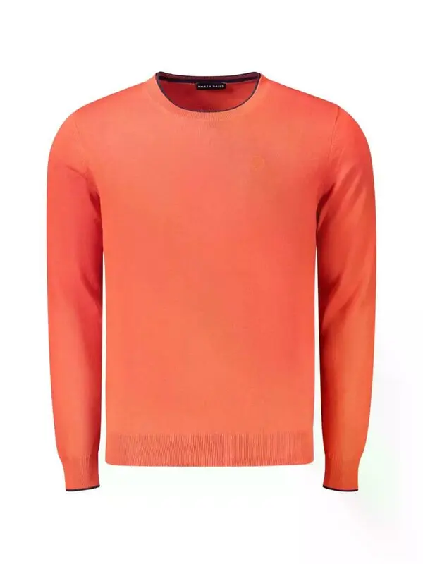 NORTH SAILS Logo-embroidered Long-sleeve Sweater - Red