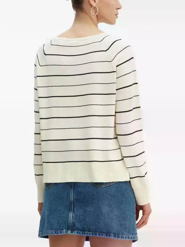 LEVI'S Striped V-neck Sweater