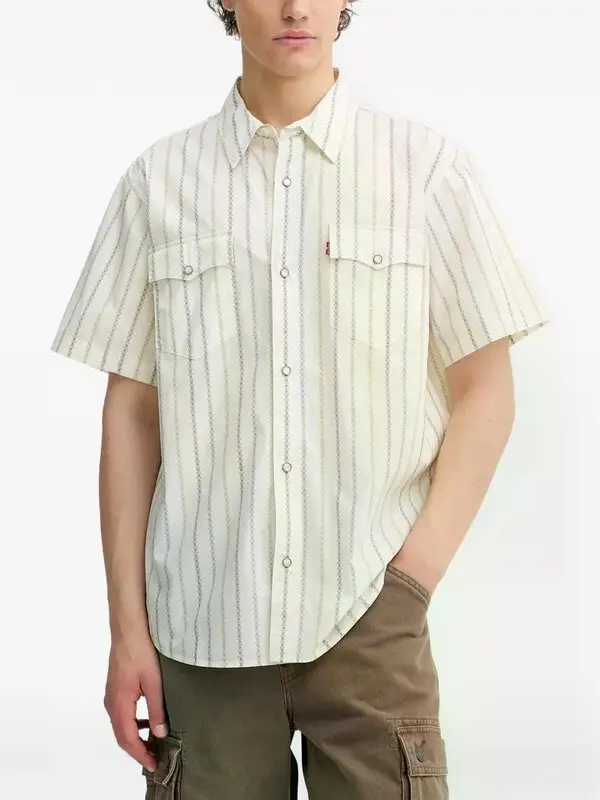 LEVI'S Striped Short-sleeve Shirt