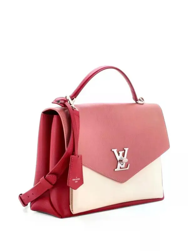 LOUIS VUITTON Mylockme Handbag Leather Satchel - Multicolour