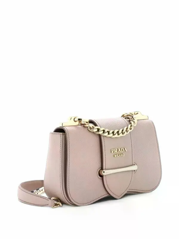 Prada Sidonie Chain Saffiano Leather Medium Shoulder Bag