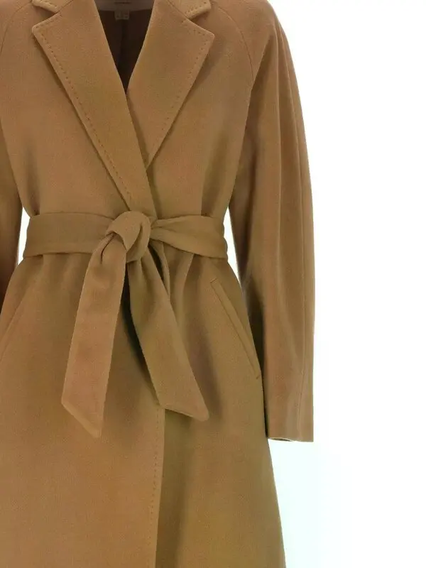 CHIARULLI Belted Notch-lapels Coat
