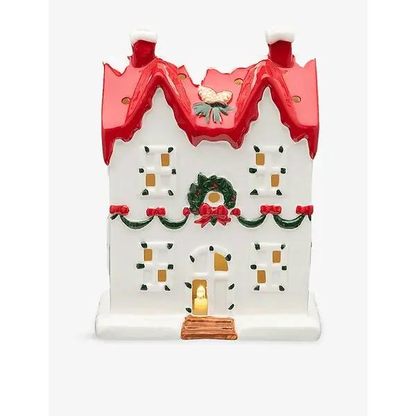 ANNA + NINA Frosted Pines Manor Led Christmas Ornament