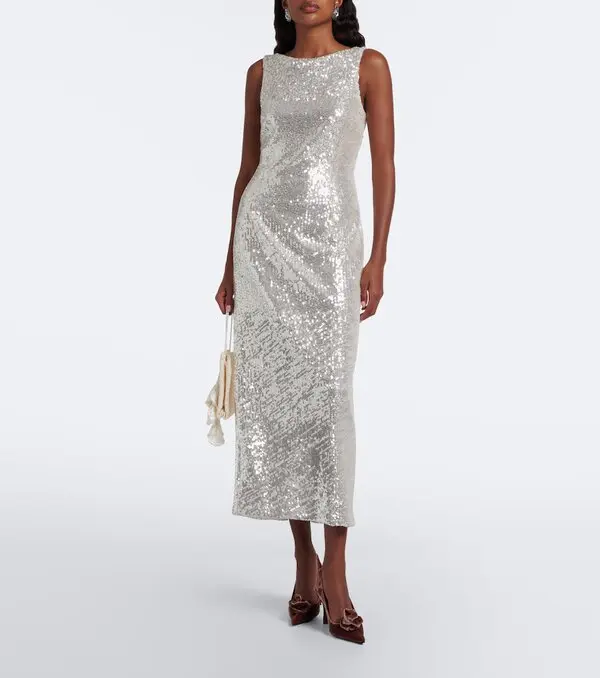 Magda Butrym Sequined Cocktail Dress