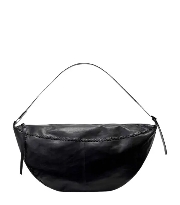 ALLSAINTS Leather Esme Cross-body Bag - Black