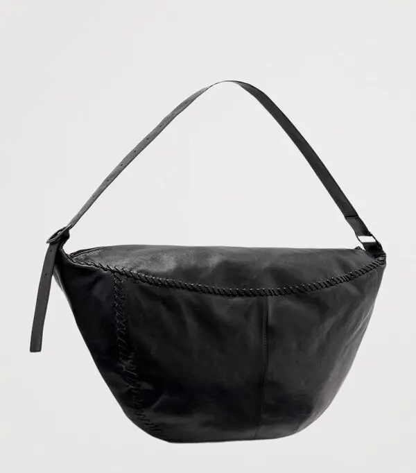 ALLSAINTS Leather Esme Cross-body Bag - Black