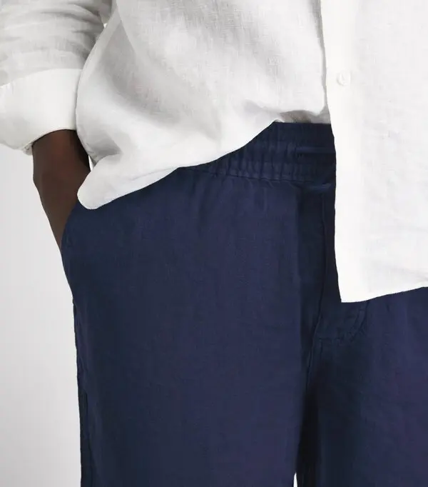 Vilebrequin Linen Drawstring Trousers