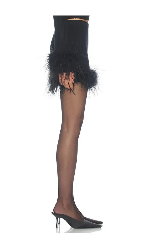 LOVERS AND FRIENDS Mckina Feather Skirt