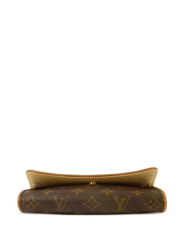 LOUIS VUITTON Monogram Pochette Twin Clutch Bag