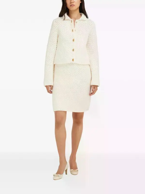 FERRAGAMO Knitted Boxy Cardigan