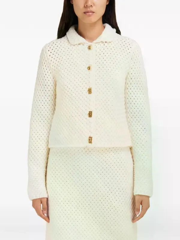 FERRAGAMO Knitted Boxy Cardigan