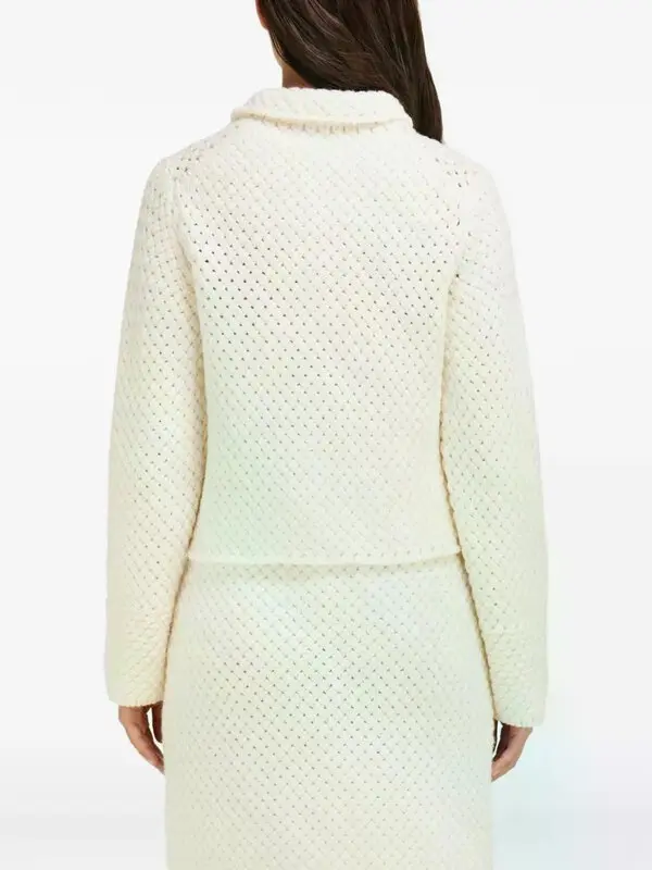 FERRAGAMO Knitted Boxy Cardigan