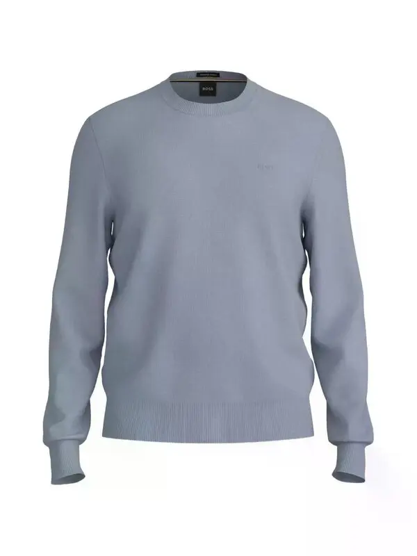 BOSS Logo-embroidered Sweater
