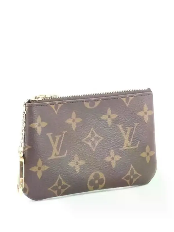 LOUIS VUITTON Key Monogram Canvas Small Pouch