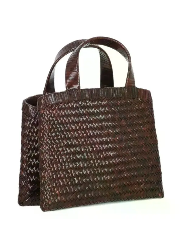 BULLY Torno Subito Braided Leather Shoulder Bag