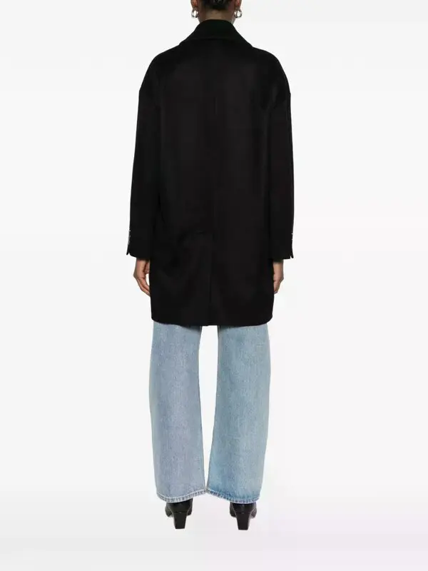 BARBA NAPOLI Single-breasted Notched-lapel Coat