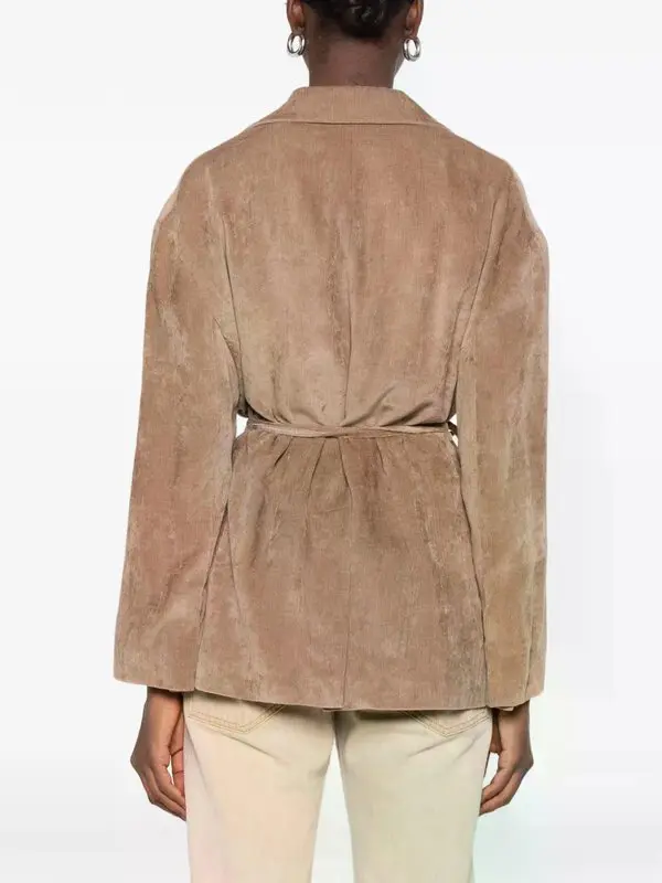 Brunello Cucinelli Belted Corduroy Jacket