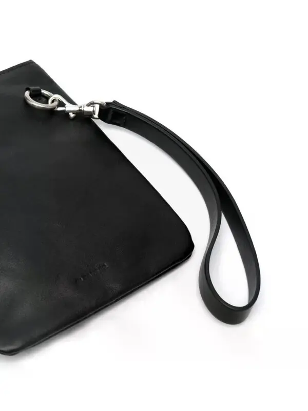 JIL SANDER Leather Messenger Bag