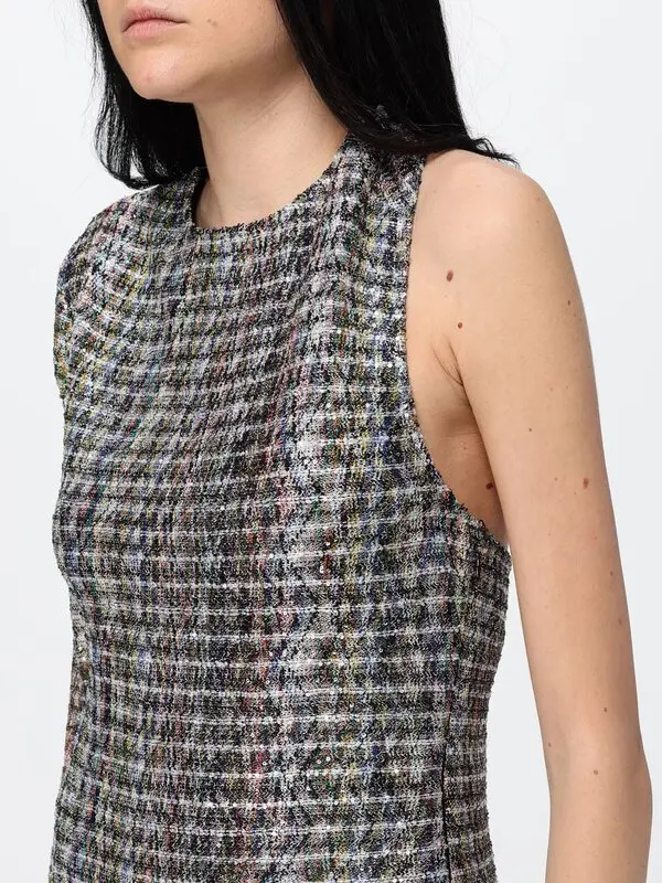 Missoni One-shoulder Multi Striped Long Gown With Train