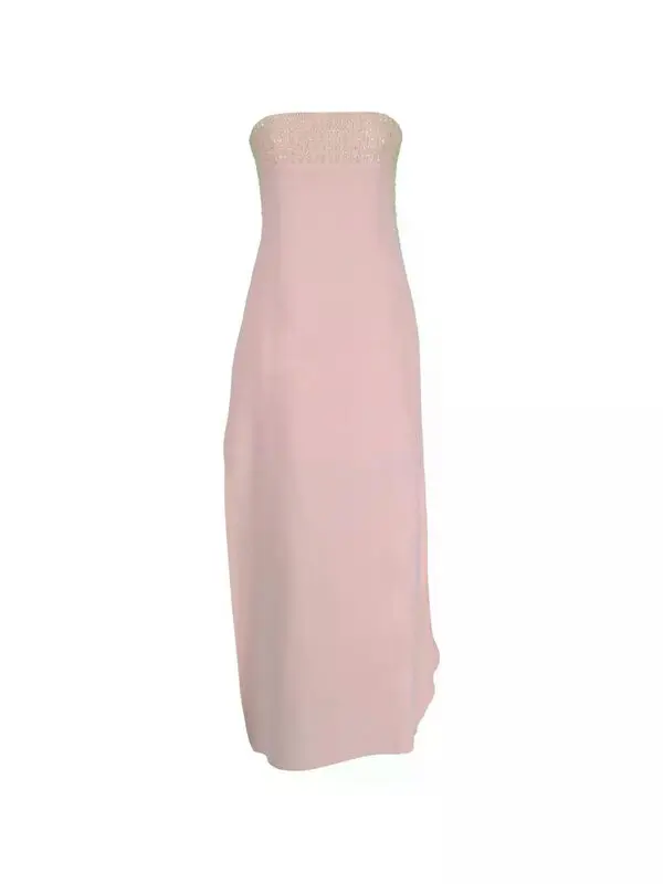Dior Sequin-embellished Strapless Maxi Dress