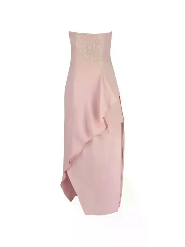 Dior Sequin-embellished Strapless Maxi Dress