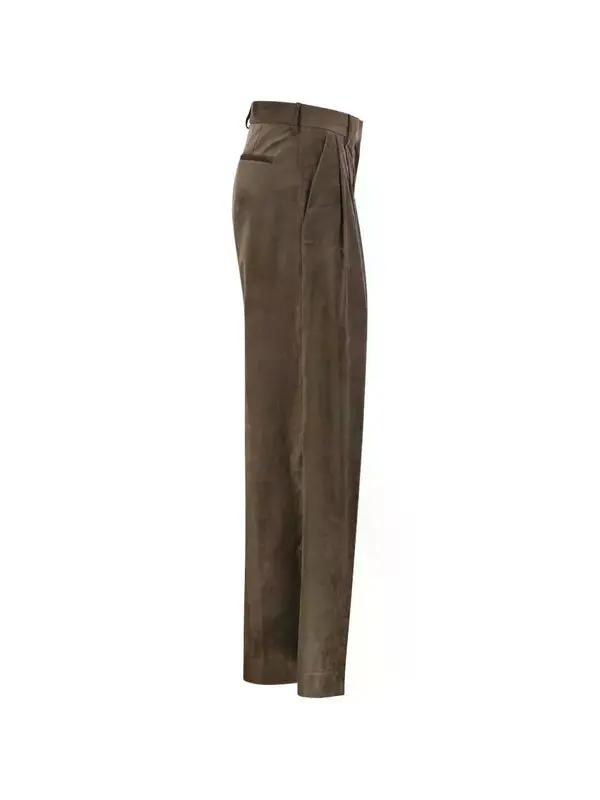 Antonelli Firenze Pleated Wide-leg Trousers