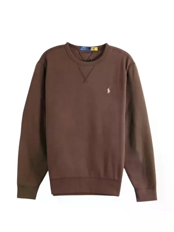 Polo Ralph Lauren Logo-embroidered Sweatshirt - Brown