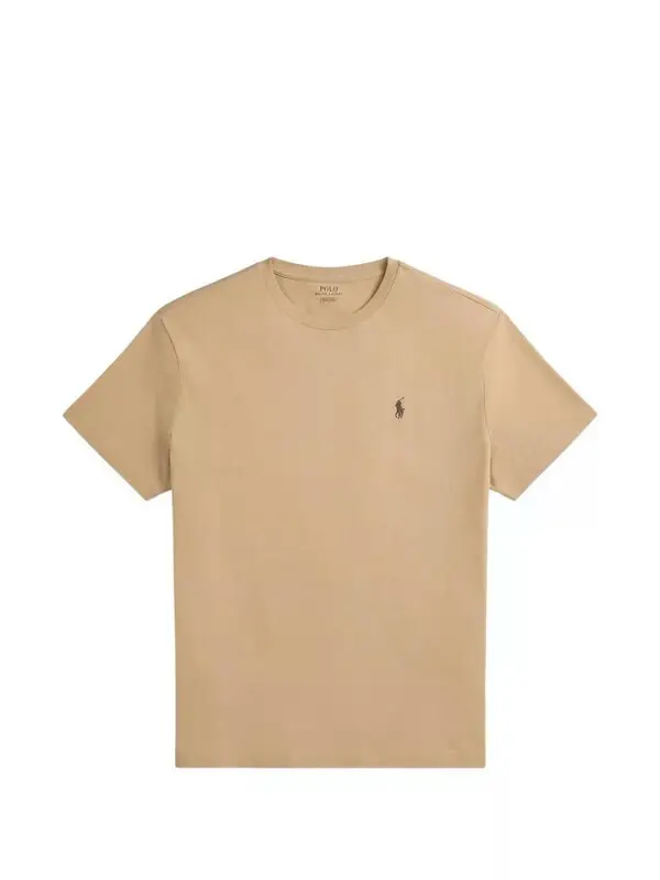 Polo Ralph Lauren Custom Slim Fit Jersey Crewneck T-shirt - Neutrals