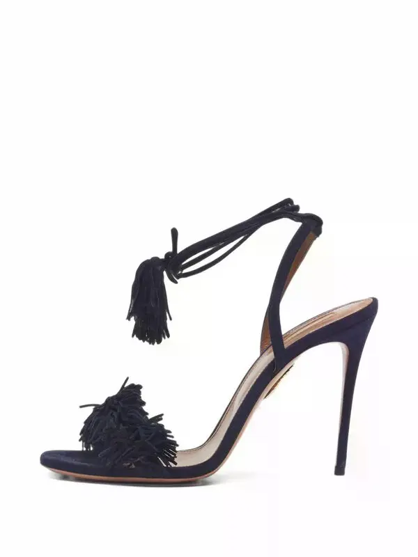 AQUAZZURA Wild Thing Fringe Sandals