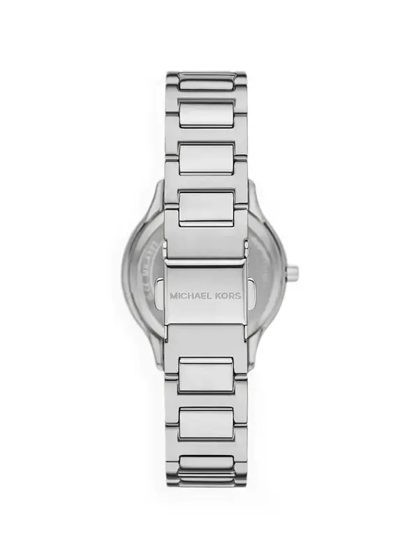Michael Kors Mini Sage Pavé Silver-tone Watch