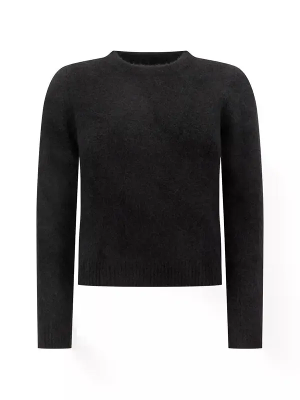 Michael Kors Brushed Alpaca Blend Sweater - Black