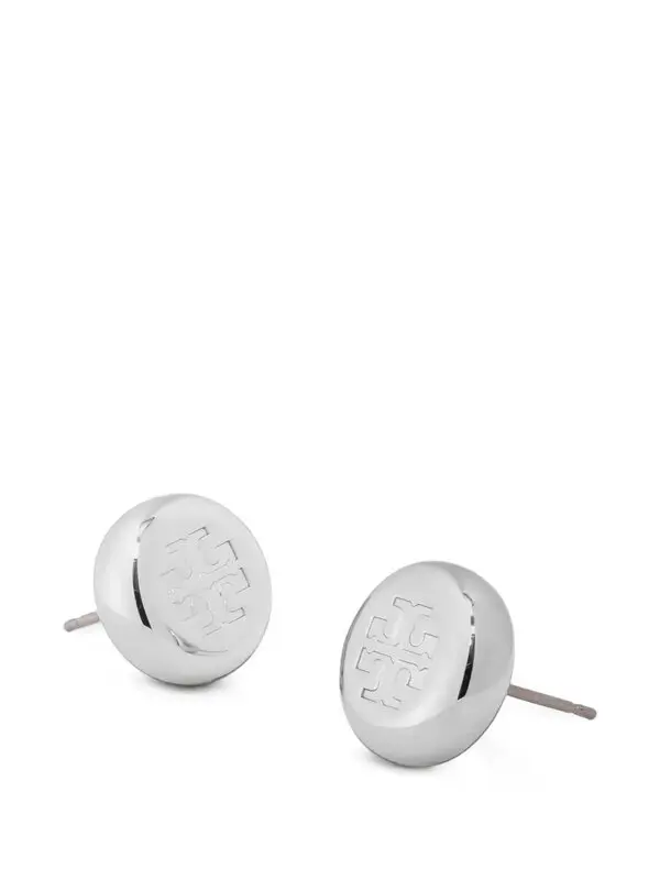 Tory Burch Logo-engraved Stud Earrings