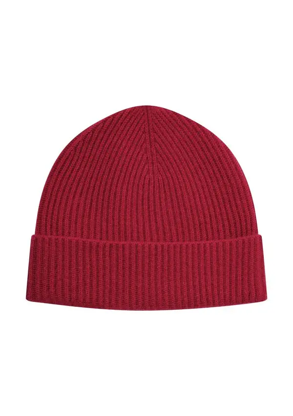 LOOP CASHMERE New Cashmere Beanie In Garnet - Red