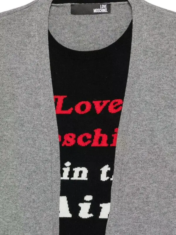 Moschino Logo-embellishment Sweater