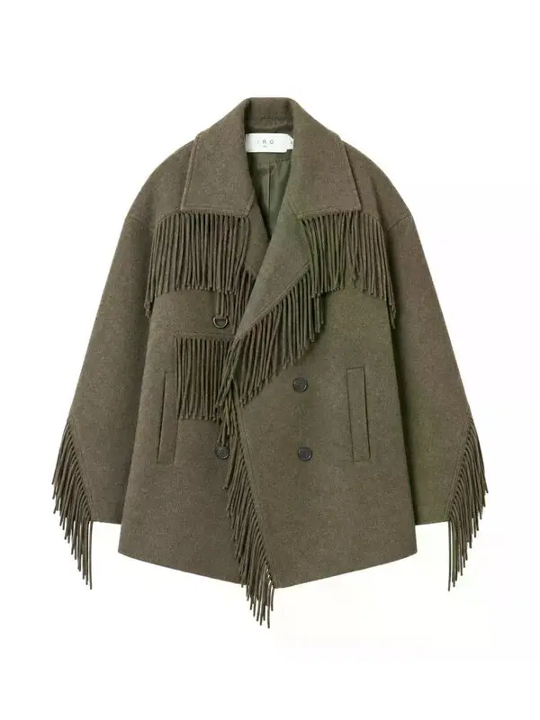 IRO PARIS Drifter Fringe-trimmed Jacket