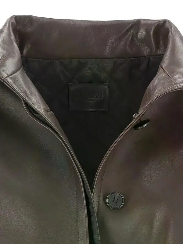 DURAZZI MILANO Leather Bomber Jacket