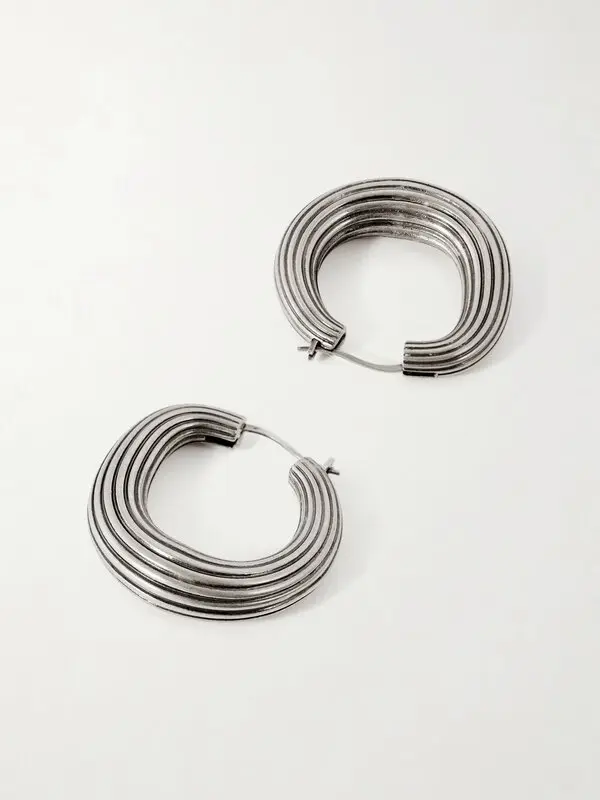 Khaite Santa Fe -toned Hoop Earrings