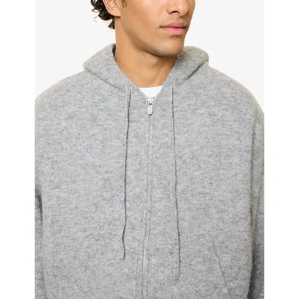 SEVENTH V2 Alpaca Wool-blend Knit Jacket