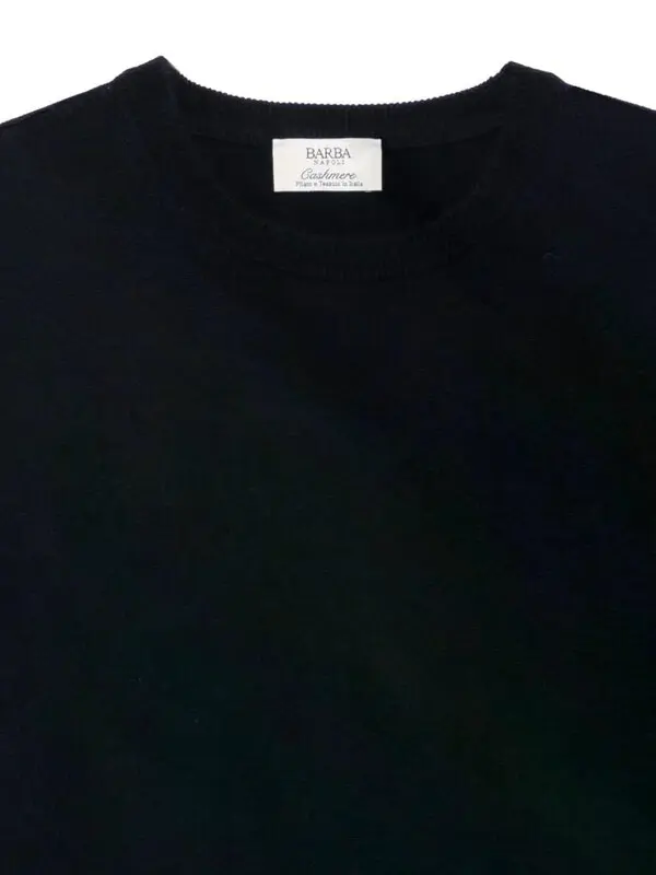 BARBA NAPOLI Cashmere Crew-neck Sweater