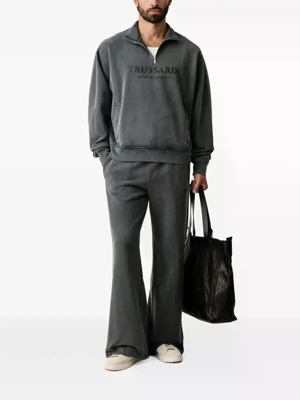 TRUSSARDI Logo-print Track Pants - Grey