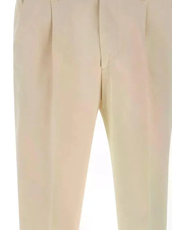DEVORE INCIPIT Pleated Cuffed Trousers