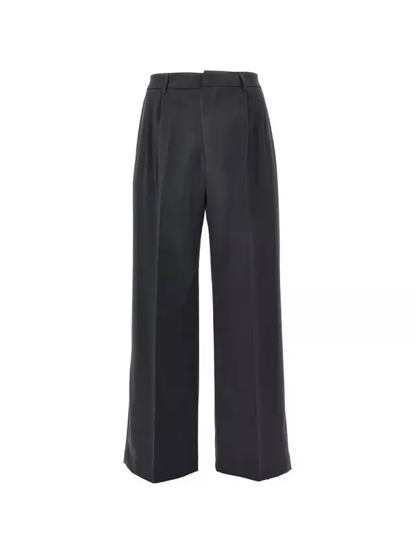 BSTROY Pleated Wide-leg Trousers