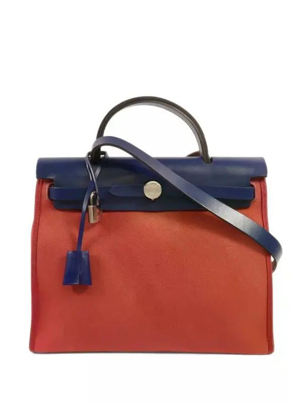 Hermès 2019 Herbag Pm Shoulder Bag - Orange
