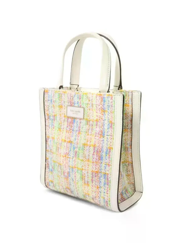 Kate Spade New York Mini Manhattan Logo-plaque Tote Bag