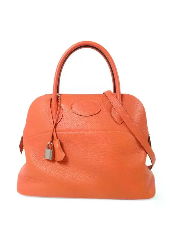 Hermès 31 Bolide Tote Bag - Red