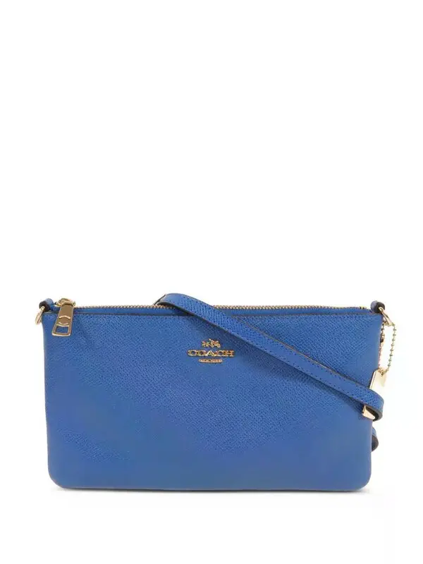 COACH Logo-plaque Chain Shoulder Bag - Blue