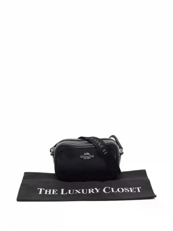 COACH Logo-plaque Leather Cross Body Bag